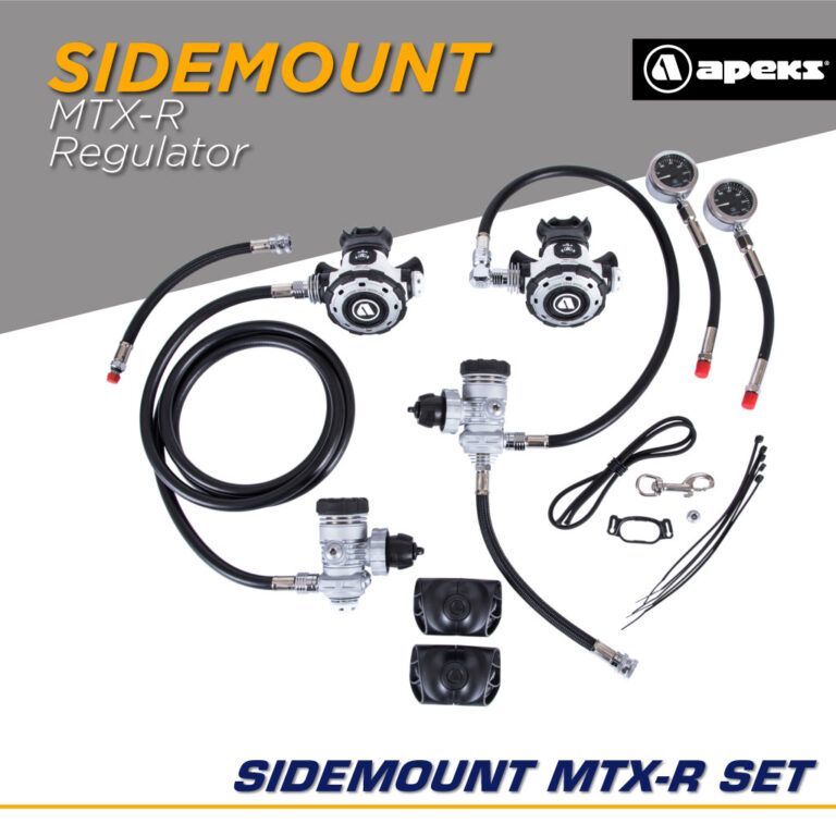 Apeks Sidemount MTX-R Regulator Set | Aquamaster