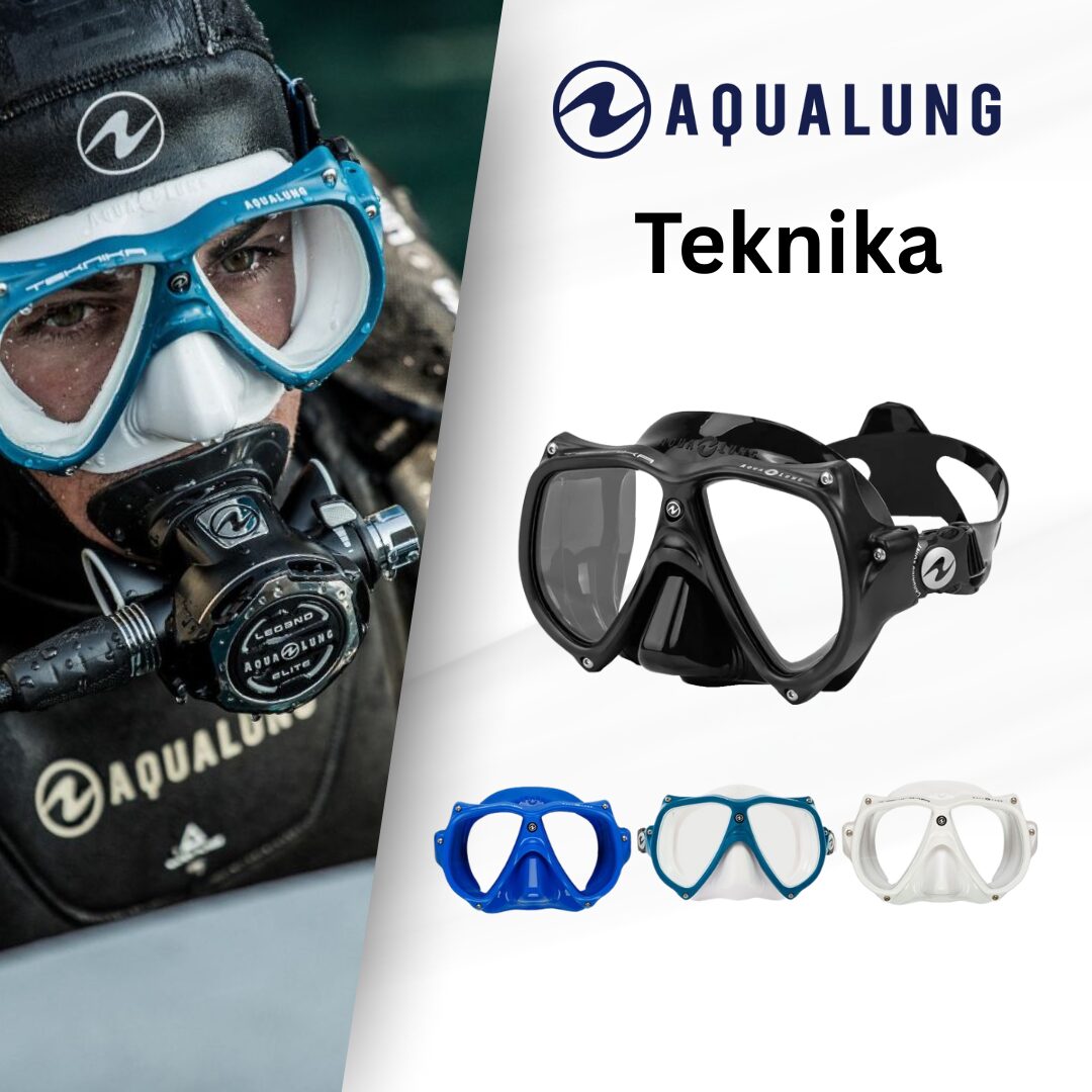 Aqualung Teknika Mask | Built for Technical Diving | Aquamaster
