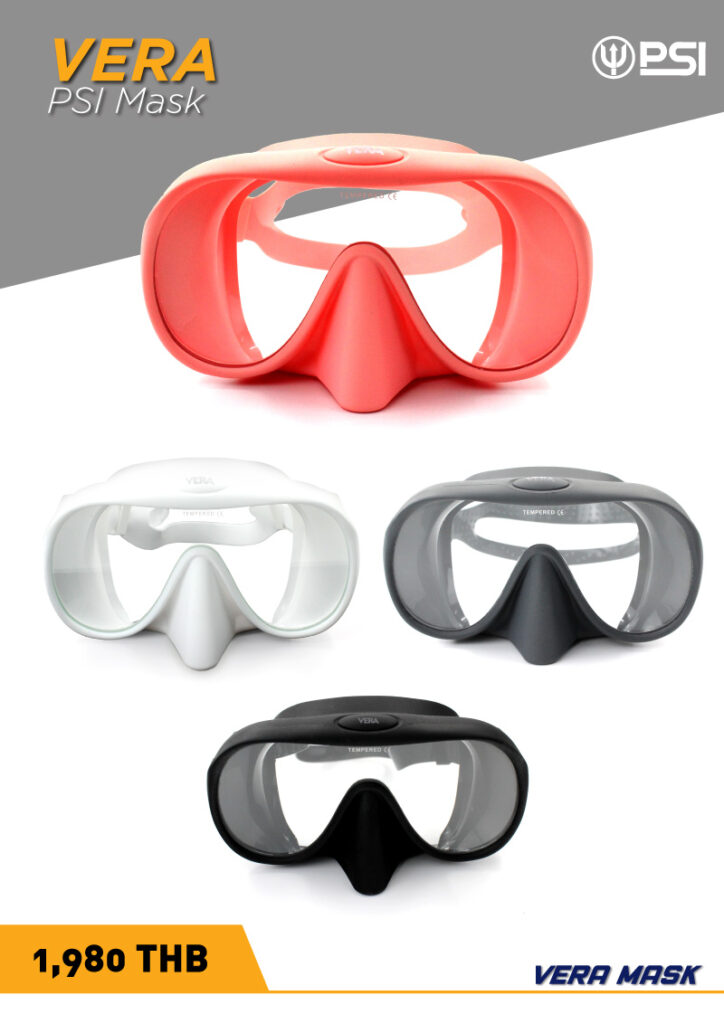 PSI Vera Frameless Diving Mask » HappyDive.net