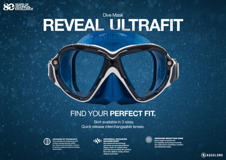 Aqualung Reveal UltraFit | Best Dive Mask for Every Face | Aquamaster