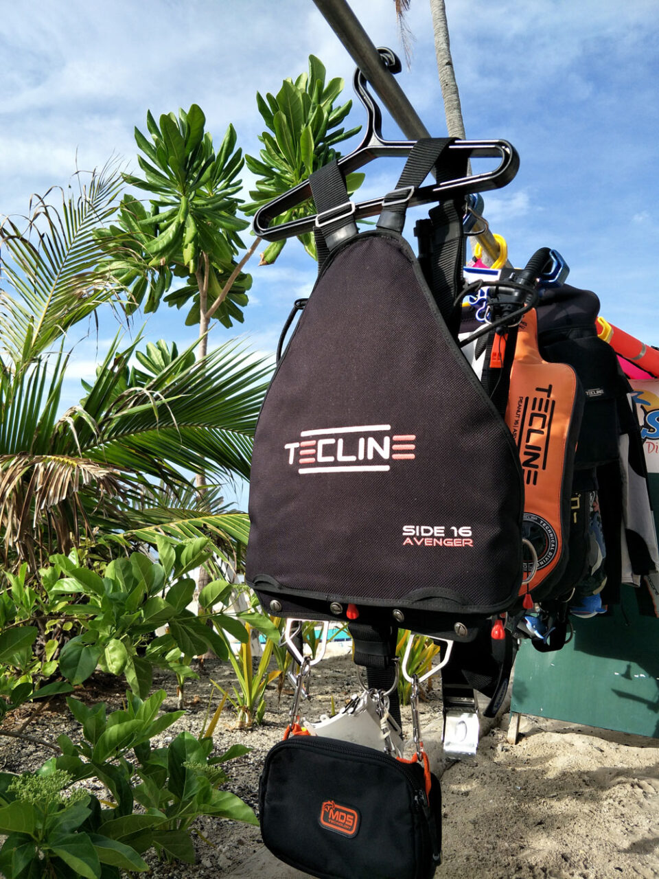 Tecline Sidemount BCD - Avenger SIDE16 | Technical Diving | Aquamaster