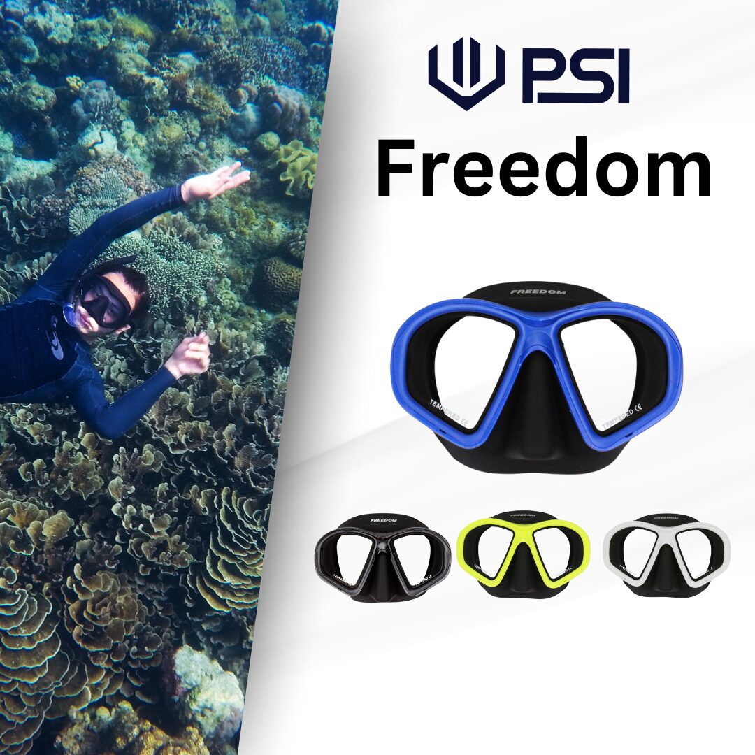 PSI Freedom Mask | Compact Fit for Smaller Faces | Aquamaster