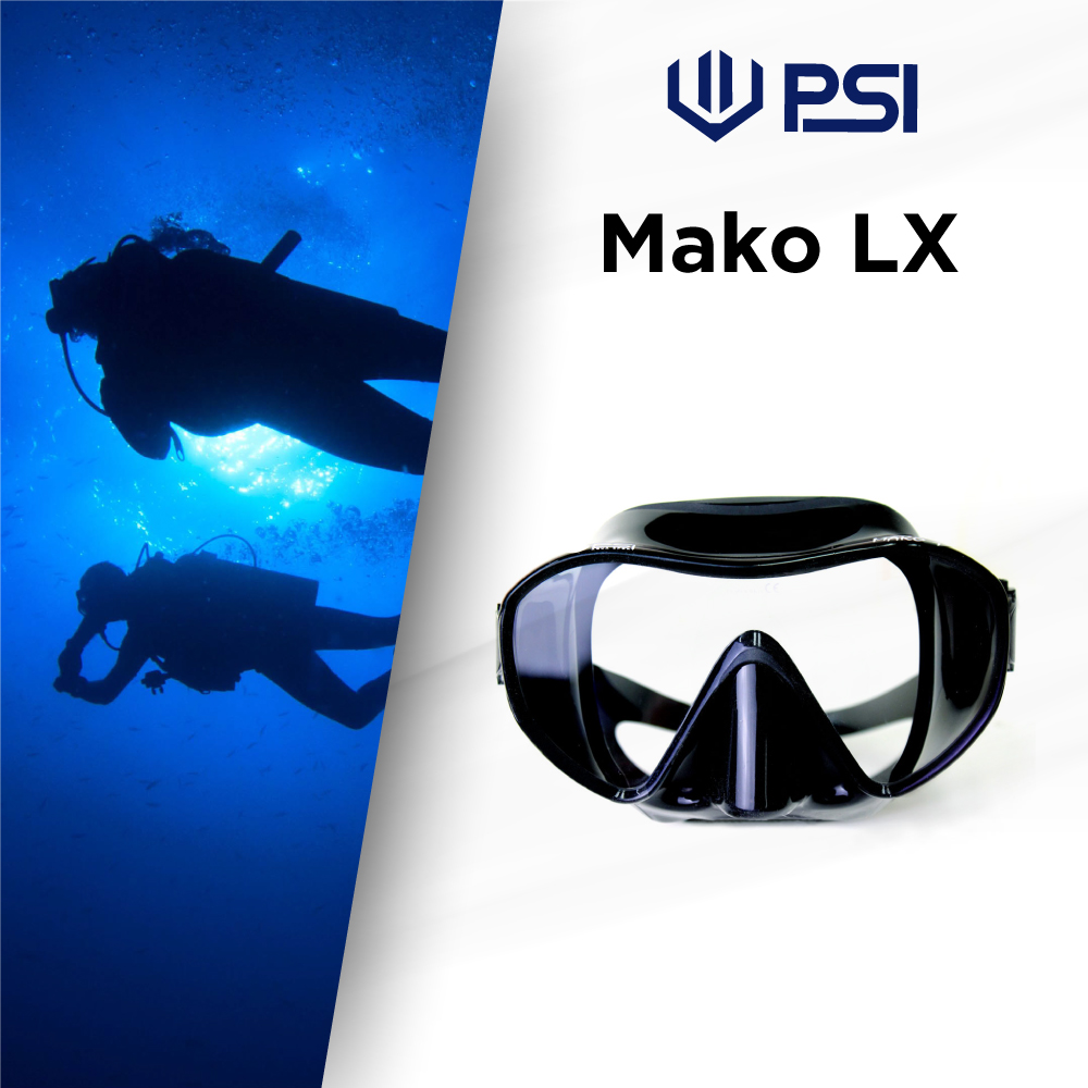 PSI Mako LX Frameless Mask | Aquamaster