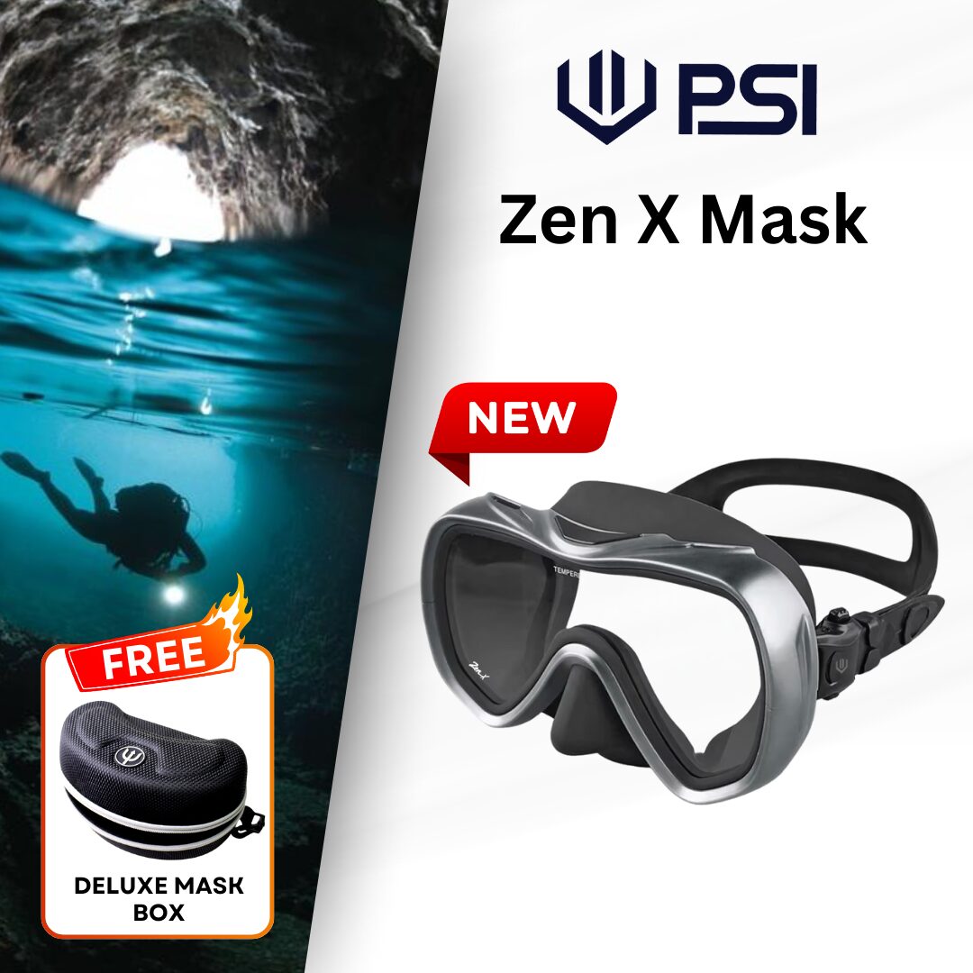 PSI Zen X Mask | Oversize Option Available | Scuba Diving Masks ...
